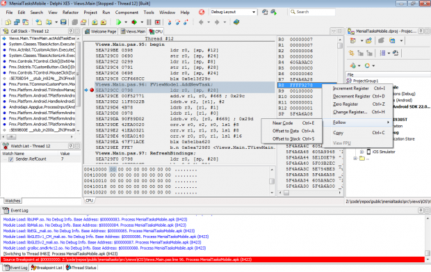 Malcolm Groves — Sneak Peek: Delphi, Android, ARM Assembler and Extra ...